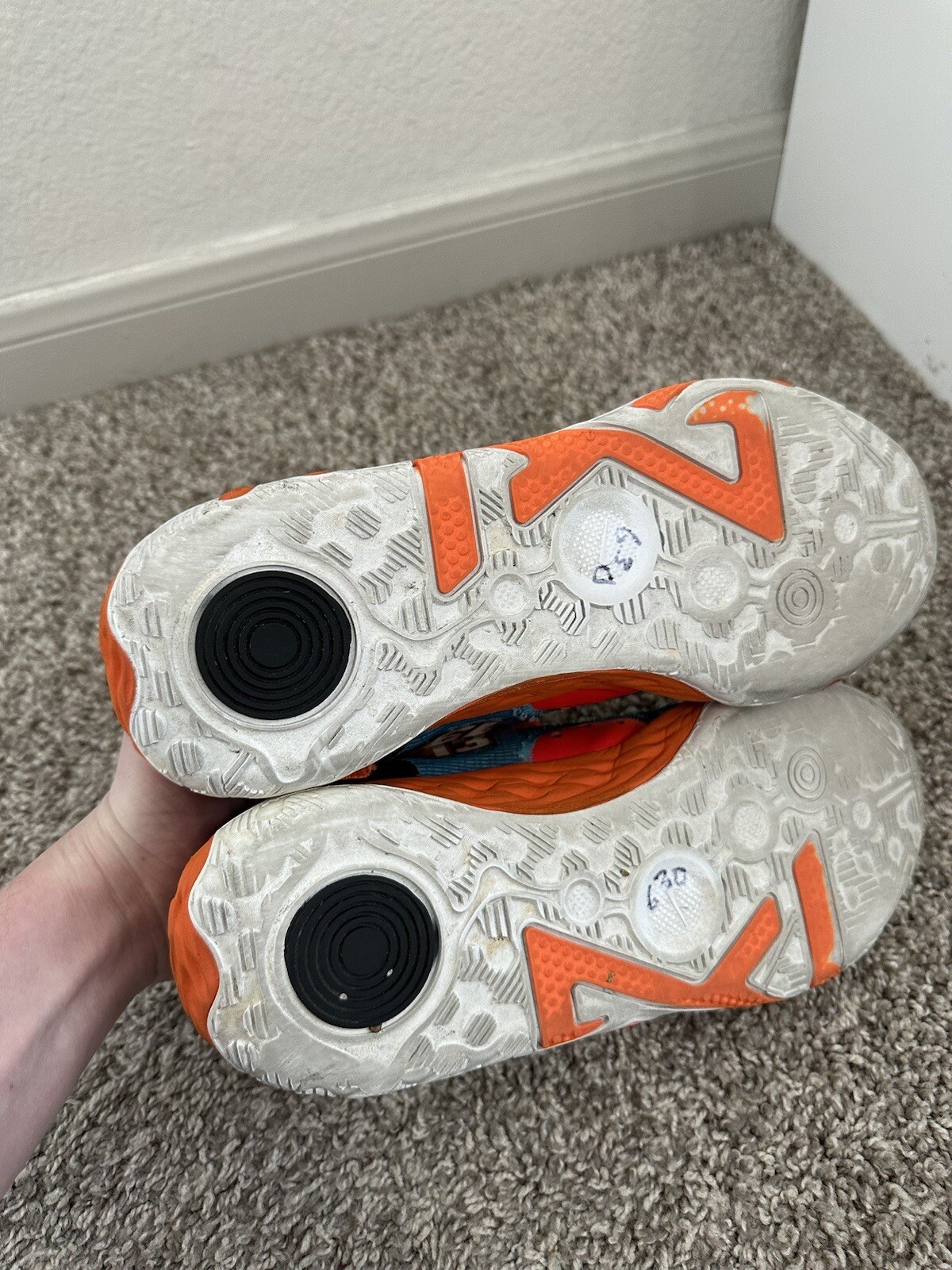 NIKE PG 6 NRG HOT WHEELS LASER BLUE LASER ORANGE BLAC… - Gem