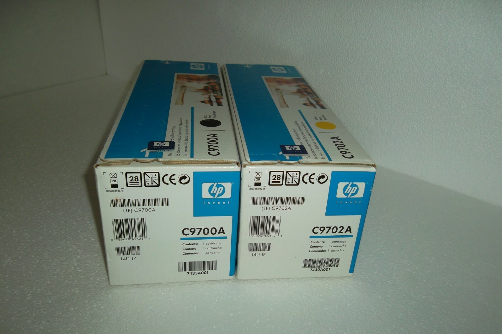 LOT-2 HP 121A Toner Cartridges 4K Page Yield for HP 1500 2500 C9702A ...