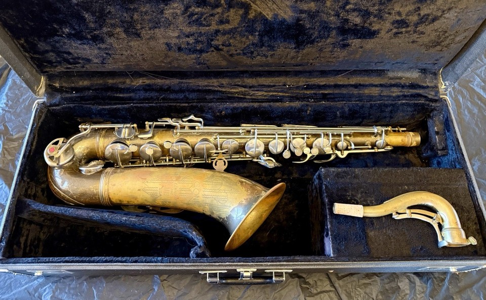 Vintage 1964 Conn 10M Tenor Saxophone, Double Wall/Underslung Neck ...