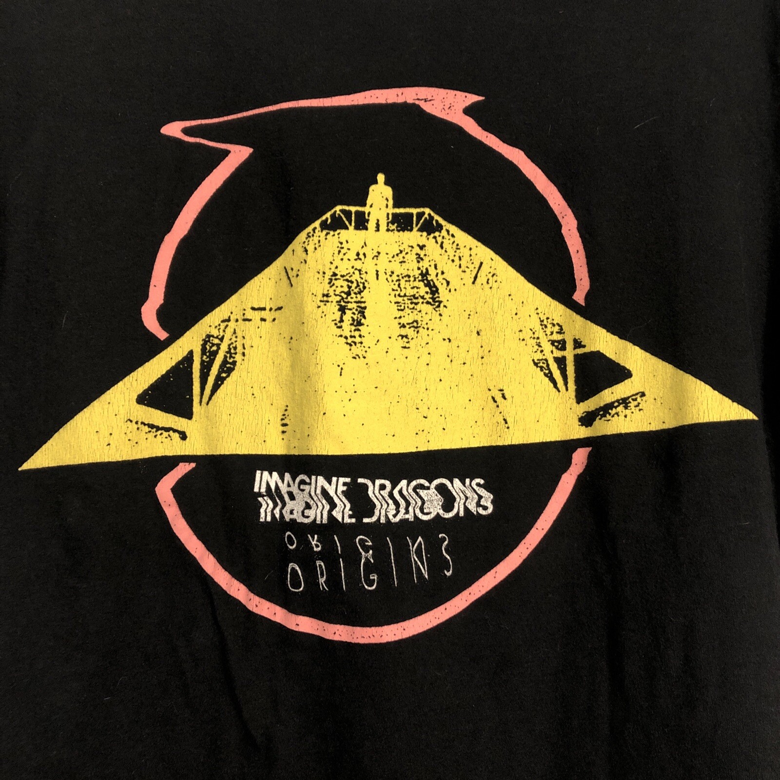(XL) OFFICIAL Imagine Dragons Origins Circle Glitch B… - Gem