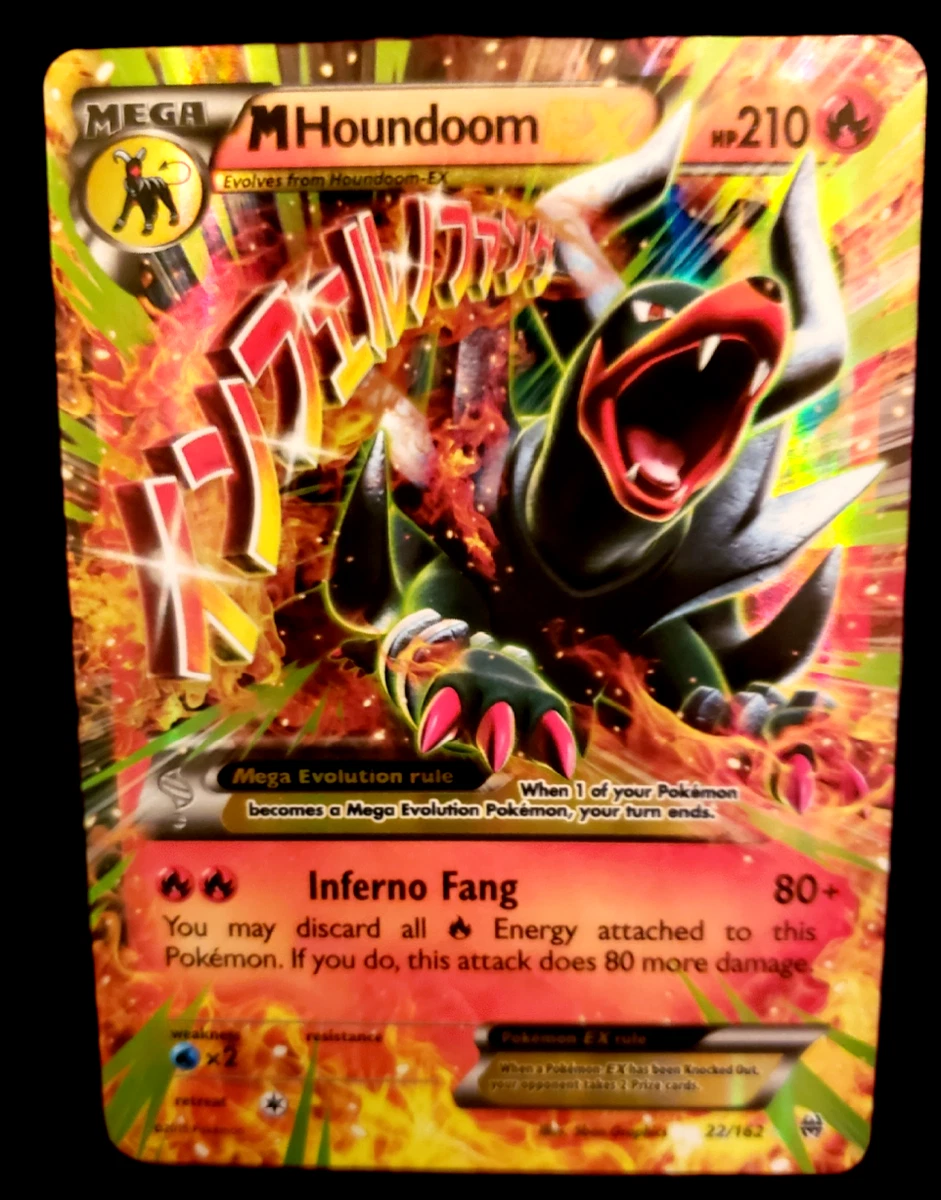 Mega Houndoom Card Ex