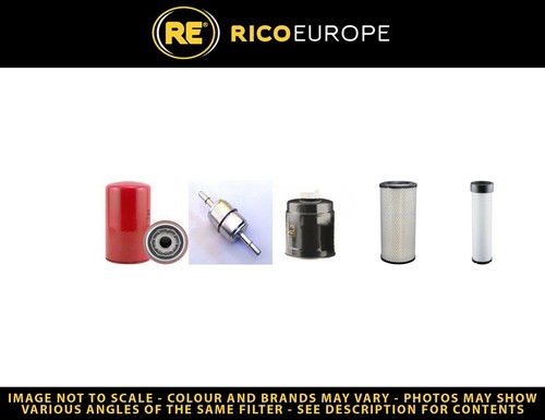 Filter Service Kit Für Case 430 T3 Luft Öl Kraftstoff 5059597173128 ...