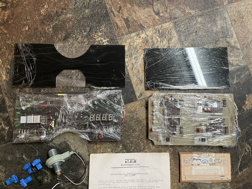 NOS 1982-1985 FIREBIRD TRANS AM DIGITAL DASH GAUGES PANEL SPEEDOMETER ...