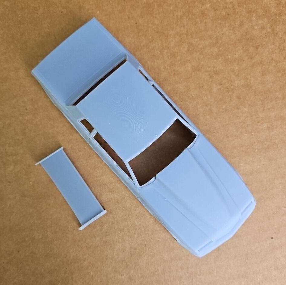 ABS-LIKE RESIN 3D PRINTED 1/25 1986 CHEVY MONTE CARLO PRO MOD BODY AND ...