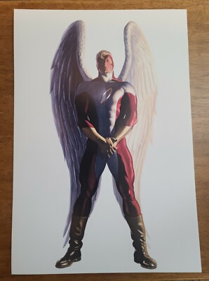 Angel Warren Kenneth Worthington III X-Men by Alex Ross Marvel Comics ...