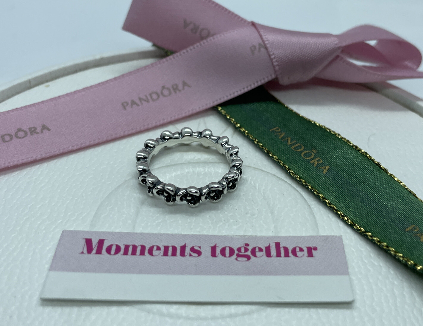 Pandora Ring Wanda's Garden 190849 Size 50 Genuine Al… - Gem