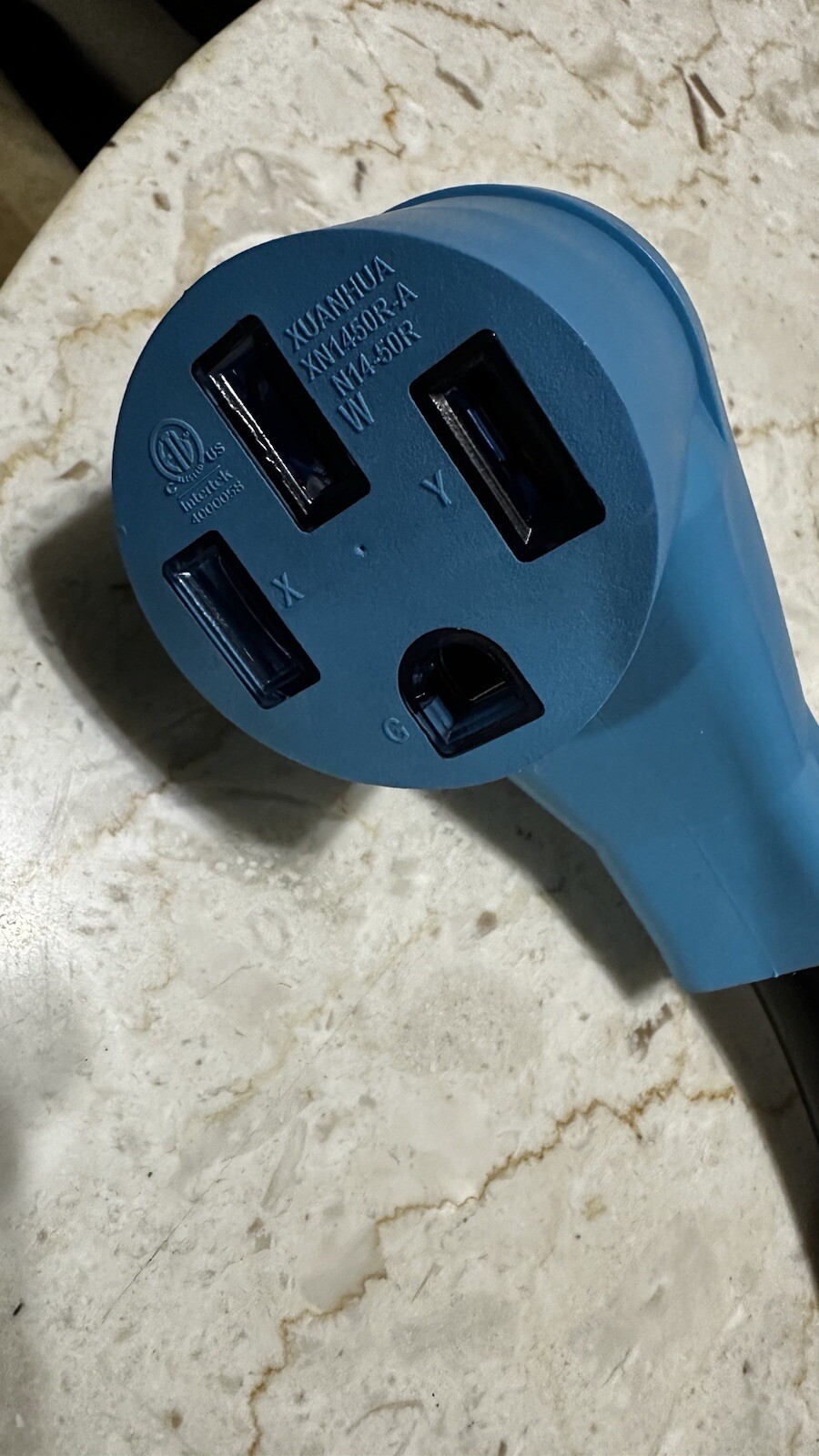 30 Amp to 50 Amp RV Adapter,Generator Plug 4 Prong 30 Amp Power to 50 ...