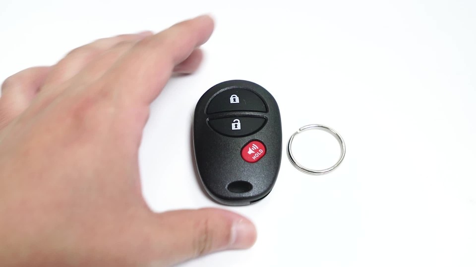 2 for 2005-2015 Toyota Tacoma Remote Control Car Key Fob 3 Button ...