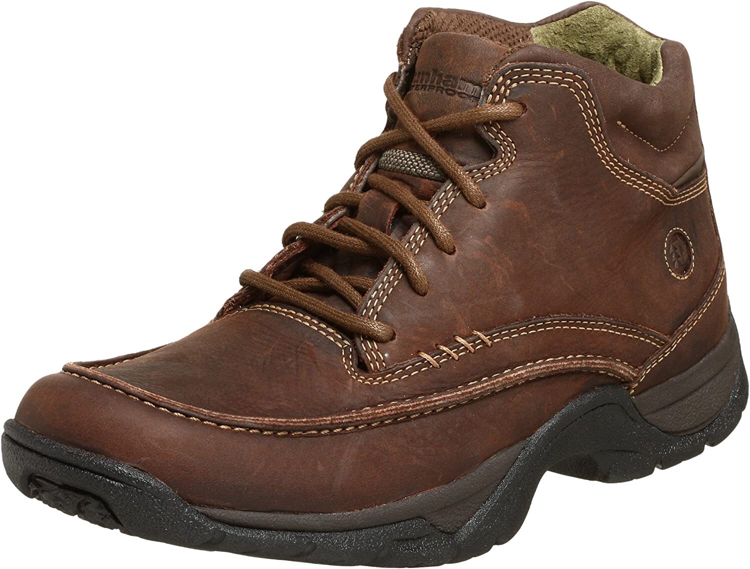Dunham 10D 10 Medium Waterproof 716 Work and Casual Boot in Brown
