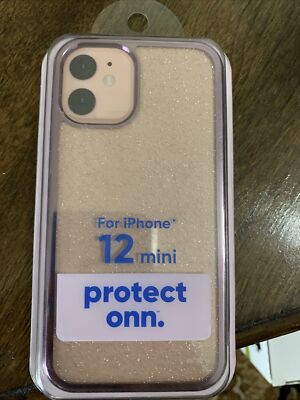 Protect ONN Apple iPhone 12 Mini 5.4 Glitter Protective Phone Case Slim ...