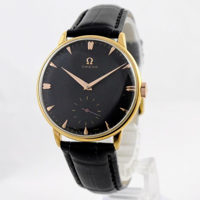 OMEGA Men's Black Watch - 2933 for sale online | eBay