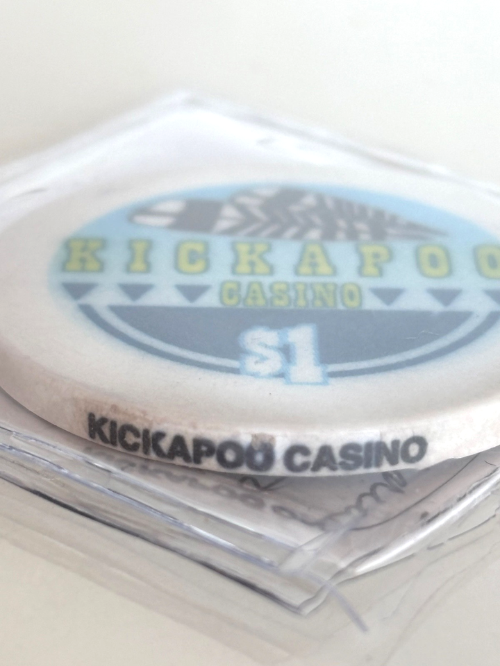 $1 Kickapoo Casino Chip Token from McLoud Oklahoma Indian Tribal Casino | eBay