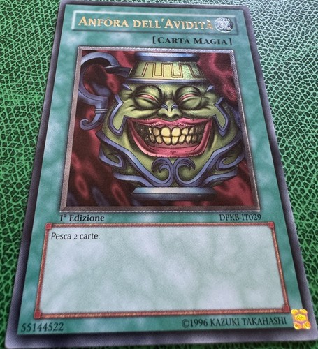 ANFORA DELL'AVIDITA' - RARA ULTIMATE - DPKB - IT29 1° EDIZIONE ITA | eBay