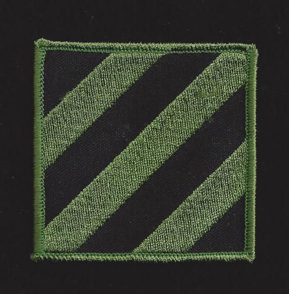 US ARMY 3RD INFANTRY DIVISION HAT PATCH 3 ID PIN UP FORT STWEART ROCK ...