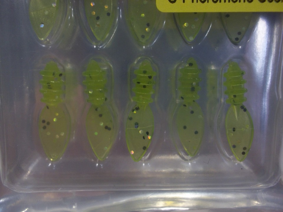 EuroTackle Micro Finesse Leech ice fishing plastics Choose your colors ...