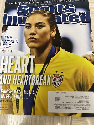 The World Cup Hope Solo Heart and Heatbreak Sports Illustrated July 25 ...