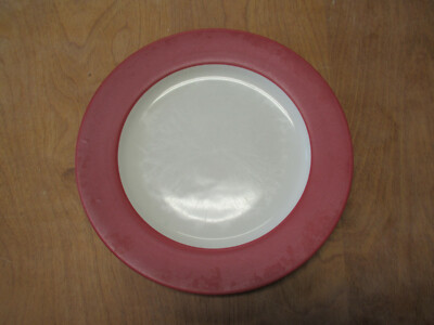 Noritake COLORWAVE RASPBERRY Red 8045 Rim Dinner Plate 10 7/8" 5 ...