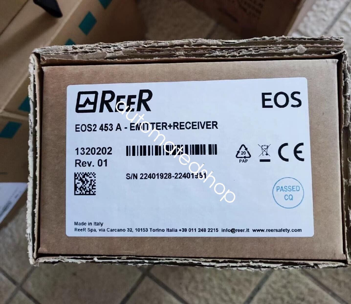 1pc NEW REER EOS2 453 A-EMITTER+RECEIVER 1320202 Shipping DHL or FedEX ...