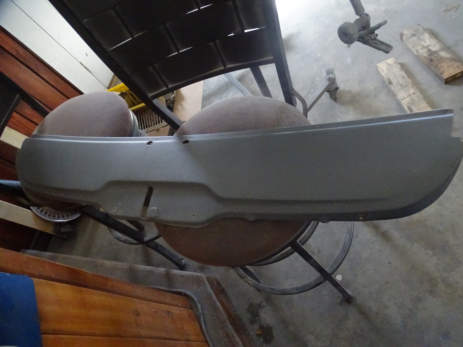 85-92 Camaro Firebird rear hatch plastic trim gray w. privacy cover ...