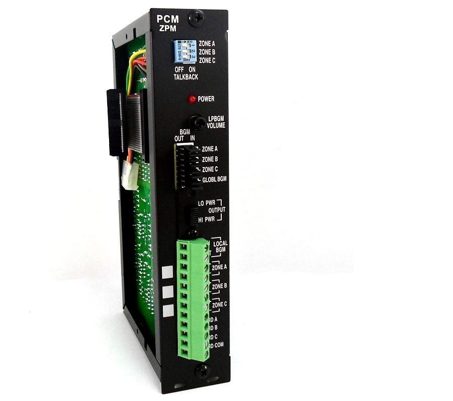 Bogen PCMZPM - Three-Zone Paging Module for the PCM2000 3 Zone Module | eBay