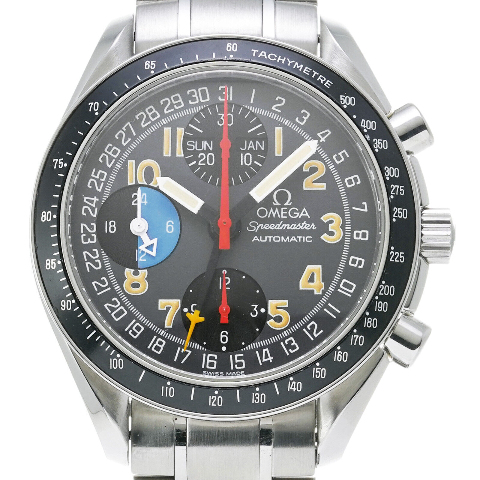 OMEGA Speedmaster Men's Black Watch - 3520.53 for sale online | eBay