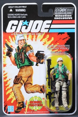 2018 GI Joe Con JoeCon Sonic Fighters Law Carded MOC Exclusive | eBay