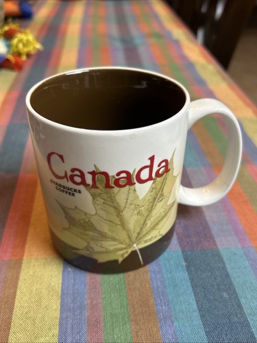 Starbucks Global Icon CANADA Coffee Tea Large Mug | eBay