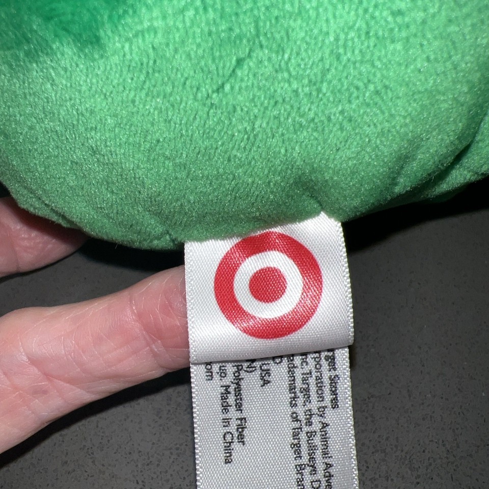 Animal Adventure Target Green Frog Plush 7" Bullseye Easter Stuffed Toy ...
