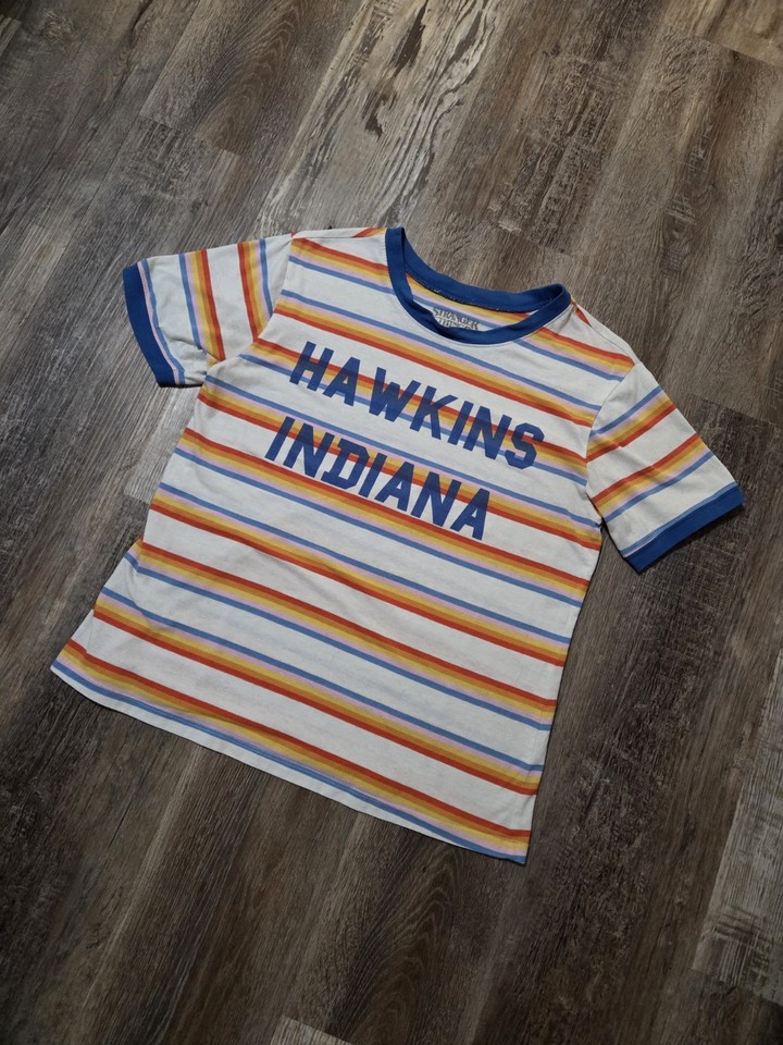 Stranger Things Hawkins Indiana Official Merch Baby Tee Women's Size ...