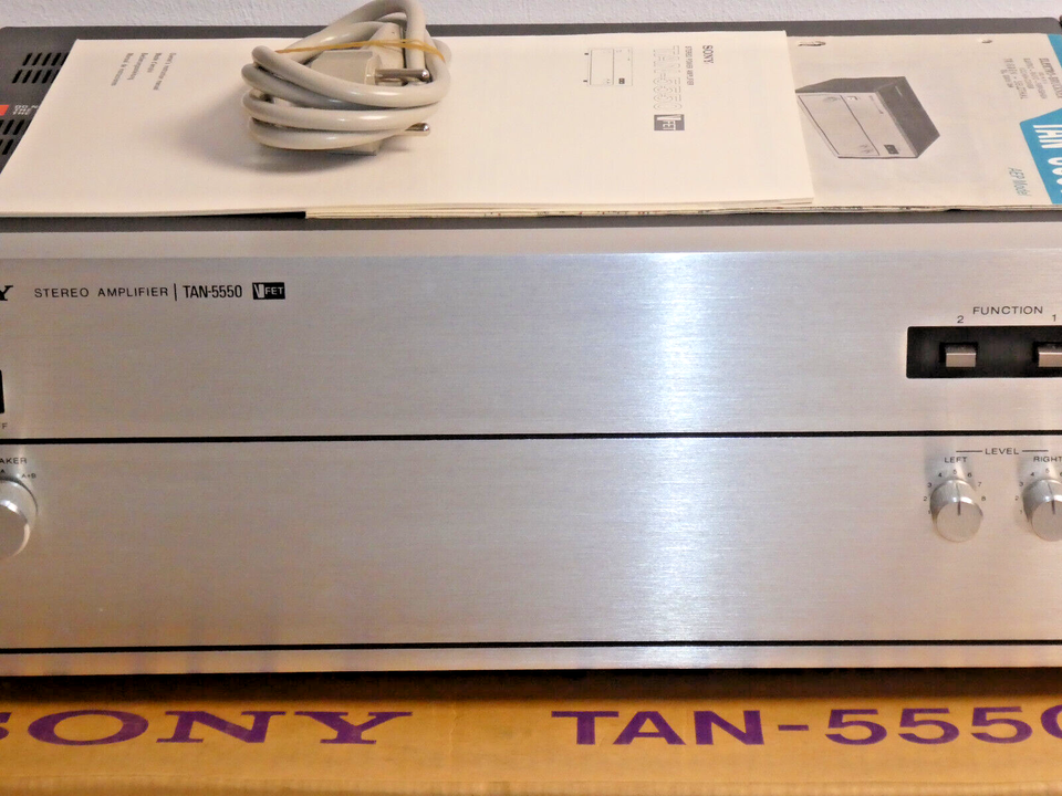 Sony TAN-5550 Verstärker inkl. Manuals, OVP&NEU, 2 Jahre Garantie ...