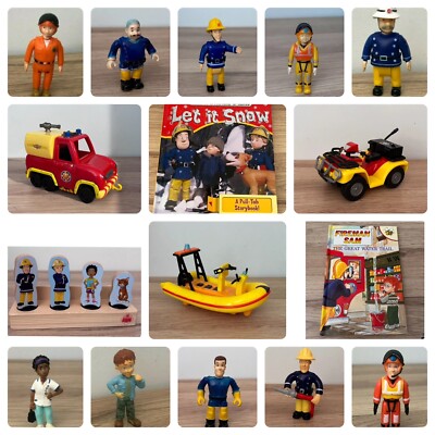 FIREMAN SAM ACTION FIGURES , SOFT TOYS , VEHICLES - Choose your items ...