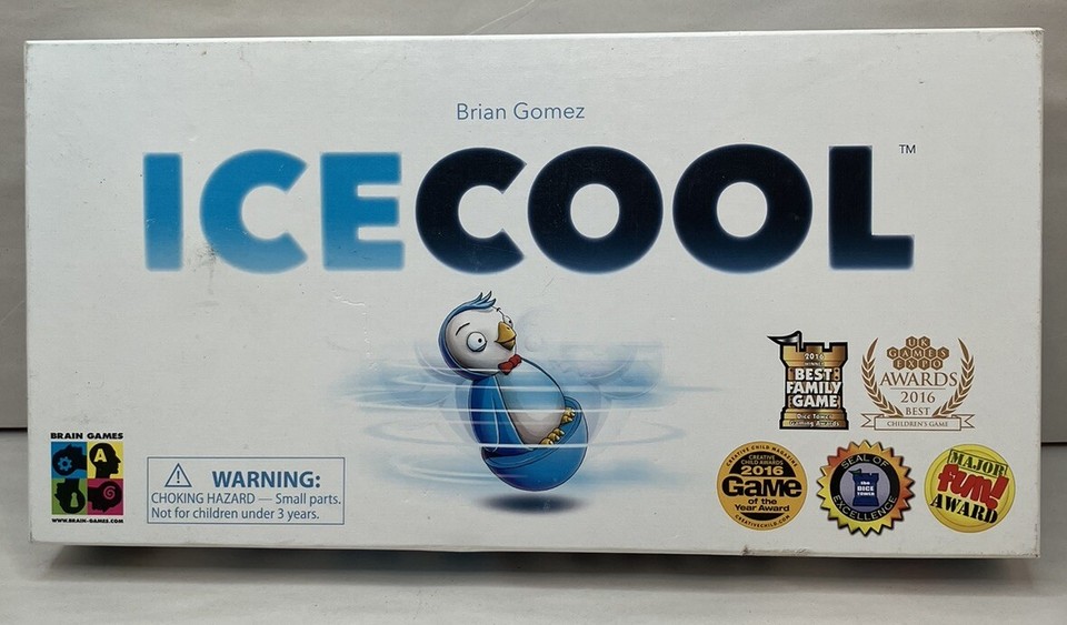 Ice Cool Award Winning Family Board Game Brain Games 100% Complete ...