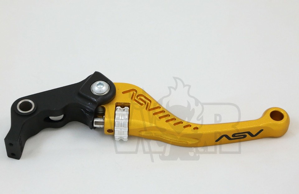 Kawasaki ZX6R 636 2019 - 2023 ASV C5 Lever Set Clutch & Brake Gold ...