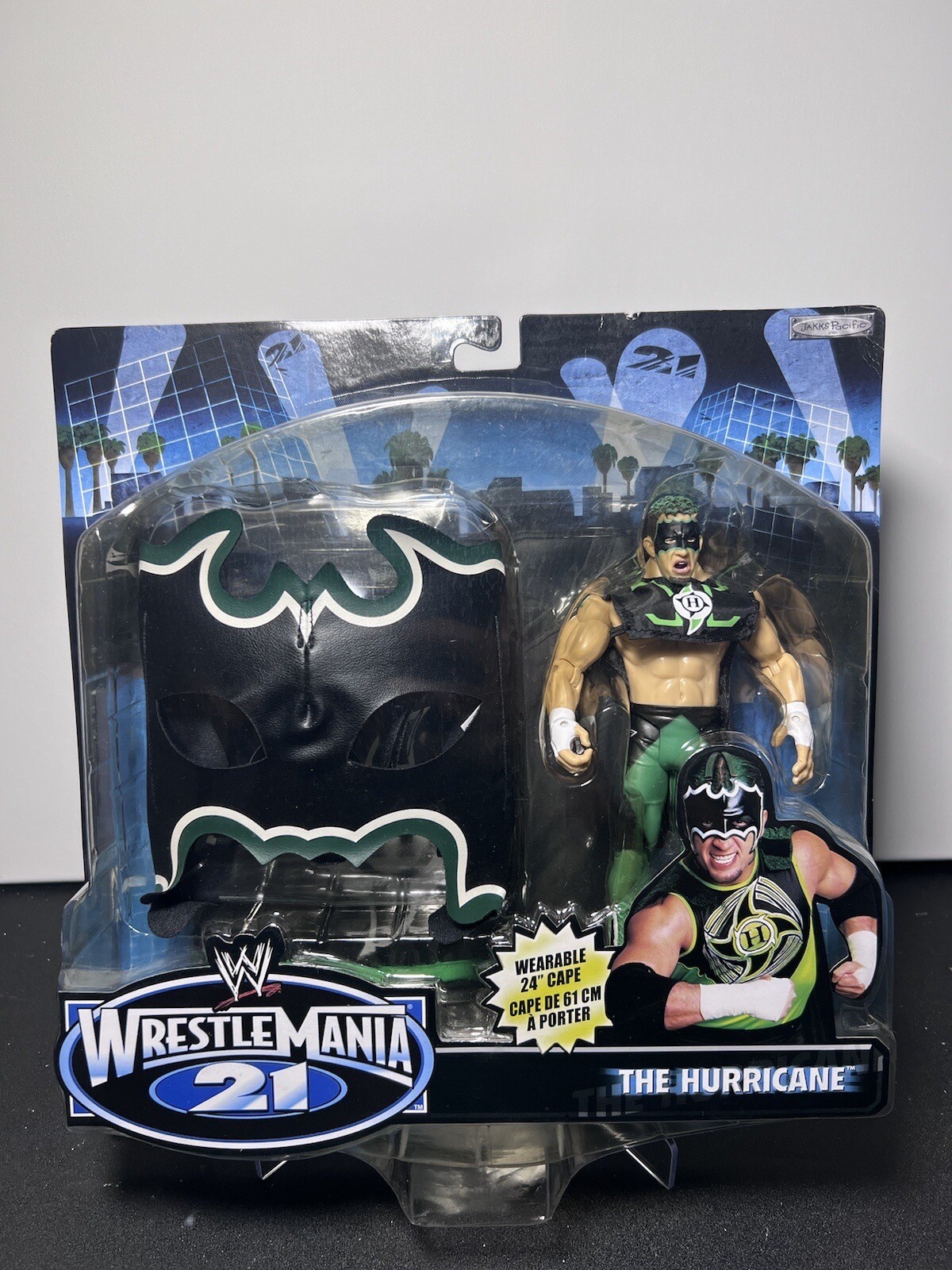 Jakks WWE WWF Hurricane Helms Signature Gear Figure and Mask ...