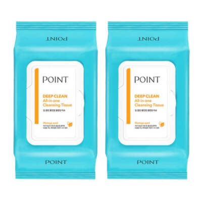 Point Deep Clean Cleansing Tissue 80ea*2Pcs - FREE SHIPPING | eBay