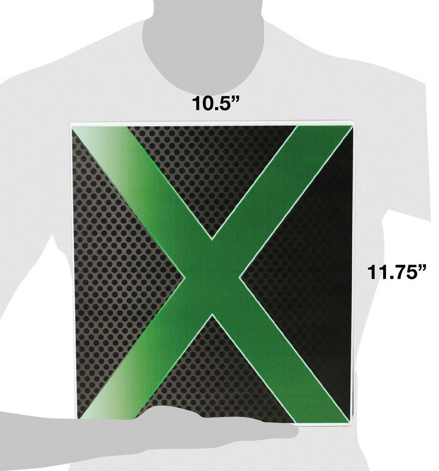 Xbox Themed Video Game Storage Case, High-Capacity Holds 80 Video Game ...