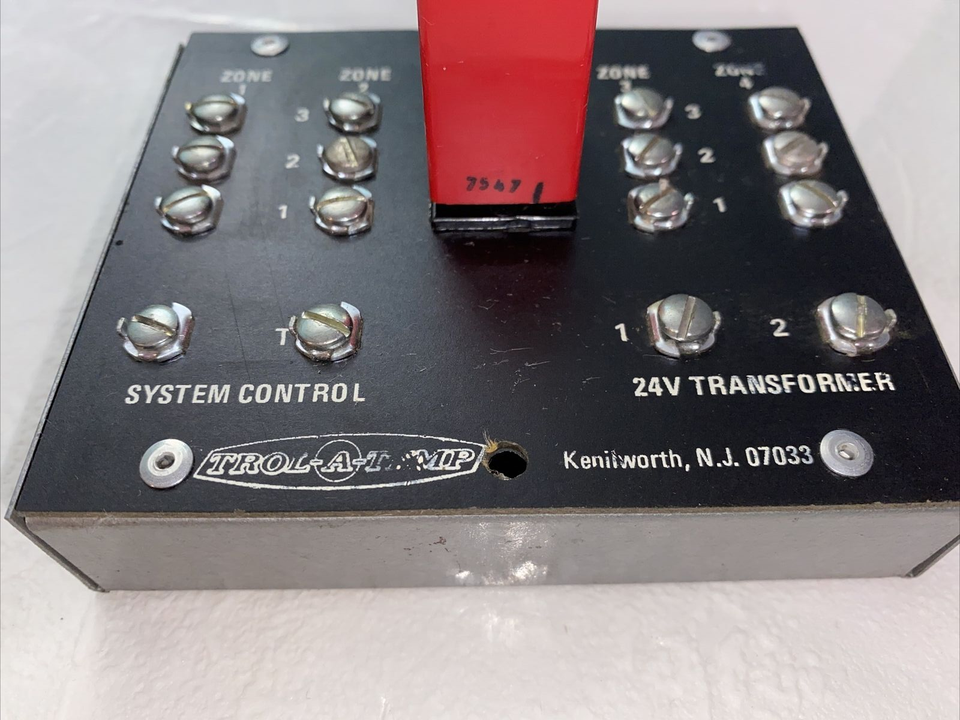 Trol-A-Temp Controlled Comfort 4 Zones System Controller | eBay