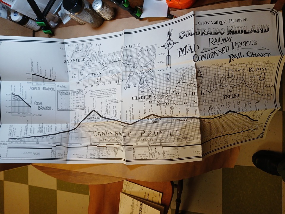 Colorado Midland By Morris Cafky 1965 W/ Maps & DJ Limited Ed SIGNED #1783 | eBay