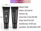CANNI UV&LED Quick Building Poly Nail Gel II Natural Nail Extension ...