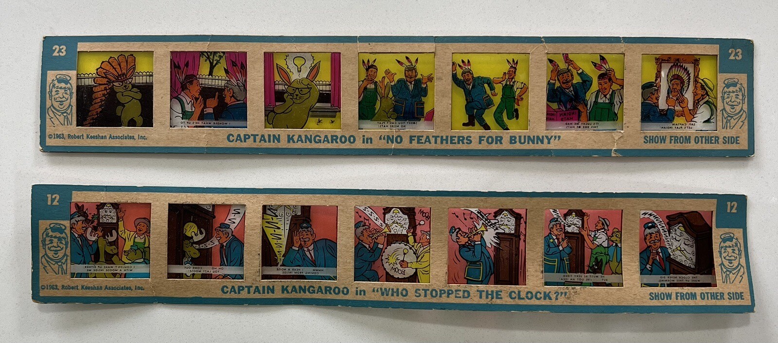 Kenner Color Slides -Captain Kangaroo- Set Of Two 1963 | eBay