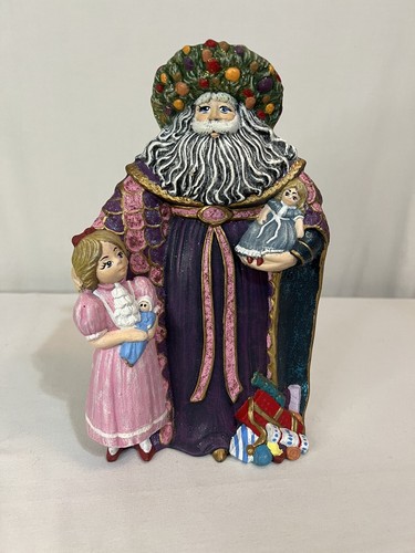 Vintage Ceramic Old World Renaissance Santa Claus Christmas | eBay