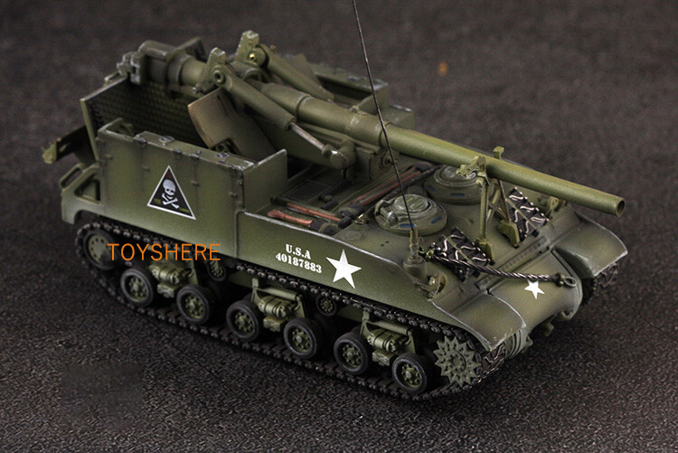 WW2 1/72 TANK M40 155mm T83 TANK 1:72 6pcs USA Soldiers toy TotalWar | eBay