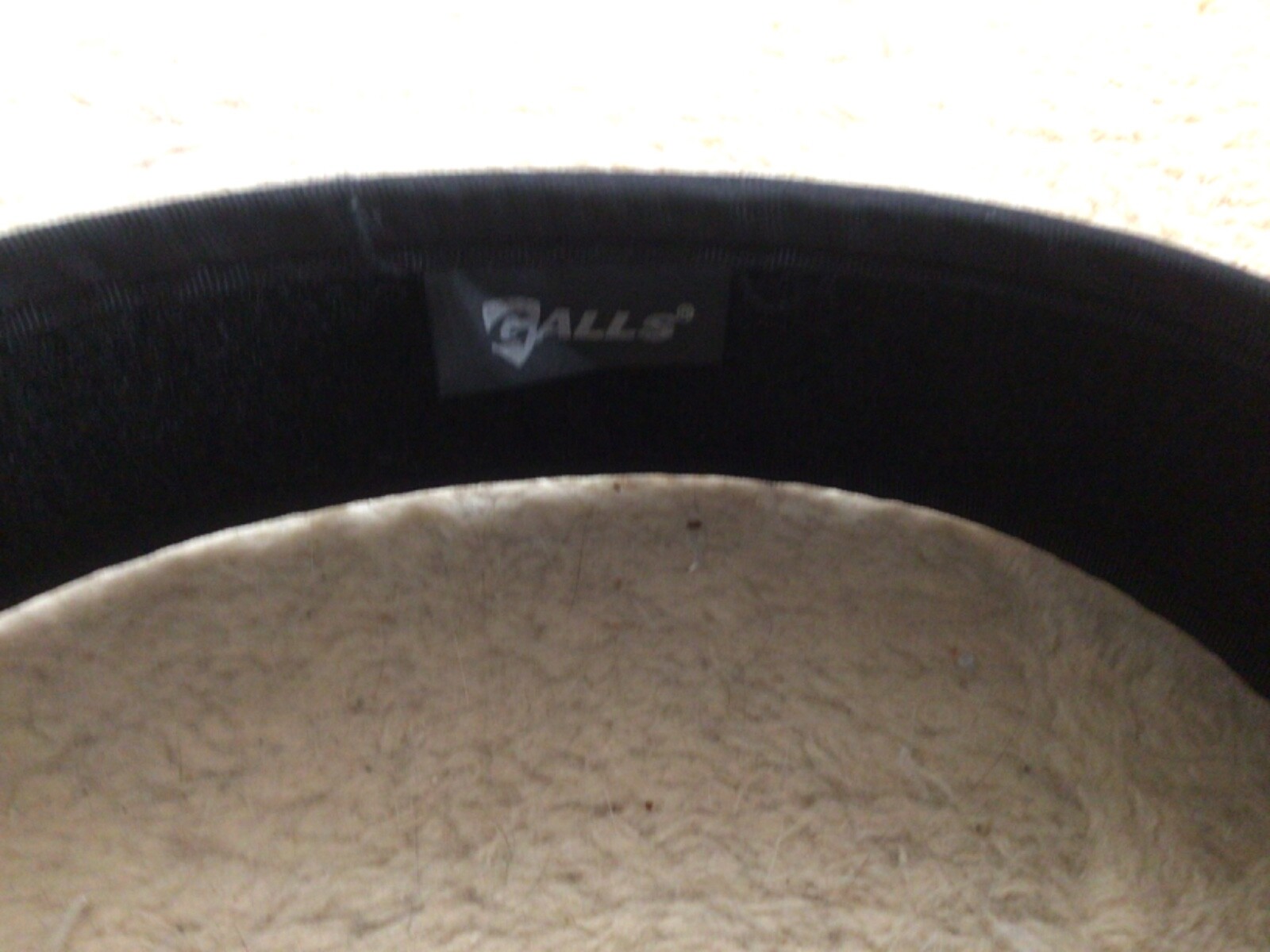 Gall’s Molded Nylon Duty Belt, Black Military Tactical Waist Belt, Size ...
