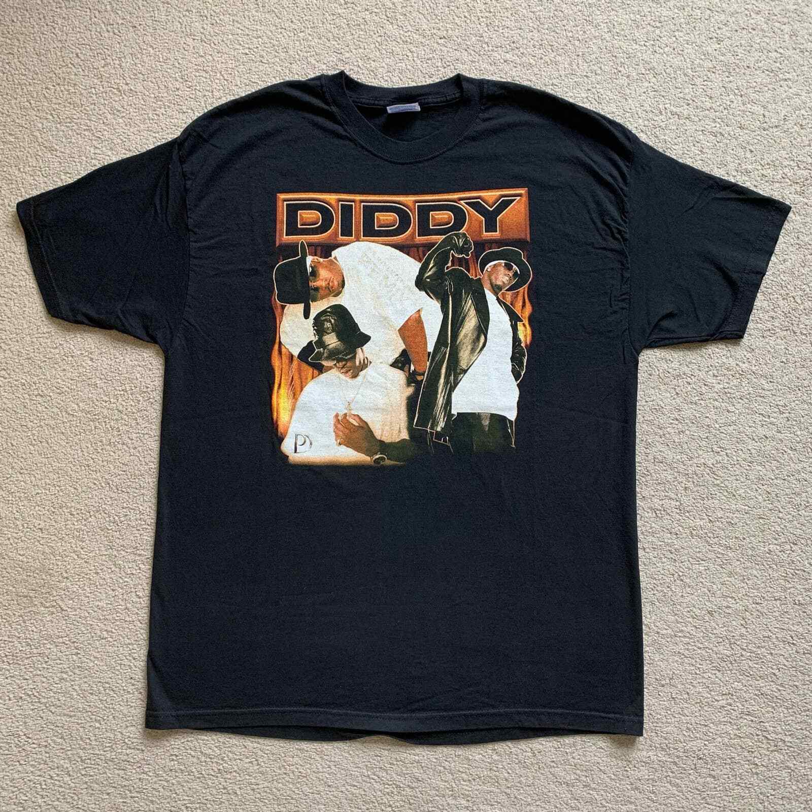 Vintage Y2K 2002 P Puff Diddy Bad Boy For Life Tour Shirt Rap Tee XL | eBay