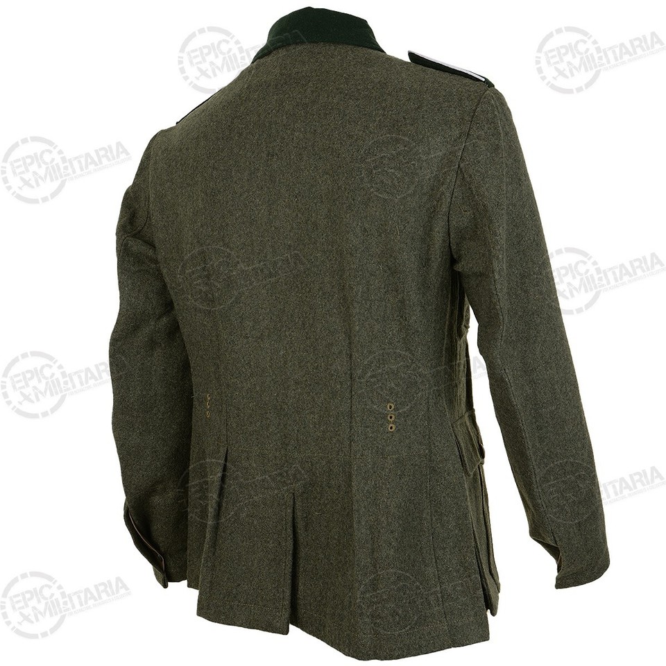 WW2 German Army M36 Field Grey Wool Tunic - Premium | eBay