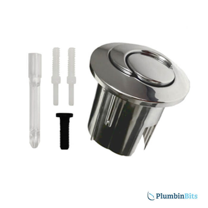 Roca AH0001800R Dual Flush Push Button Threaded Push Rods Short Body ...