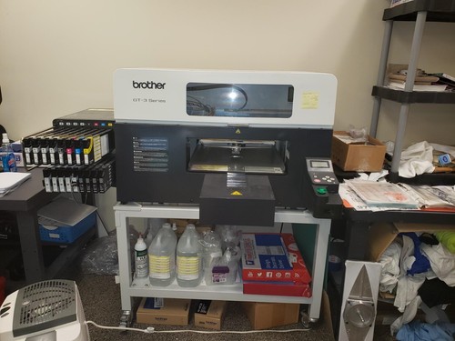 Brother GT381 Digital Garment Printer and Viper Pre-Treat Machine | eBay
