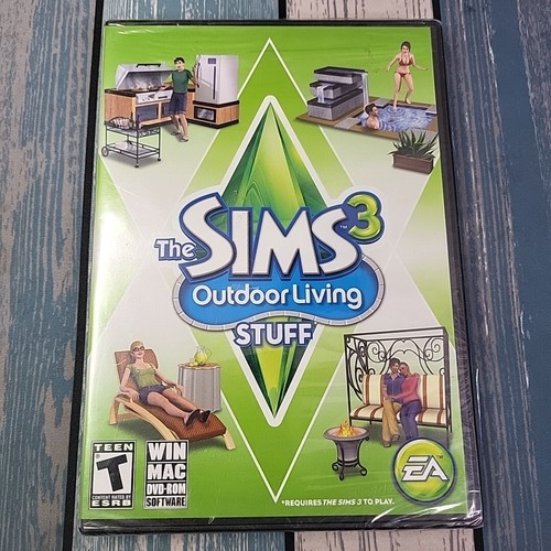 Sims 3: Outdoor Living Stuff (Windows/Mac, 2011) EA DVD-ROM Brand New ...