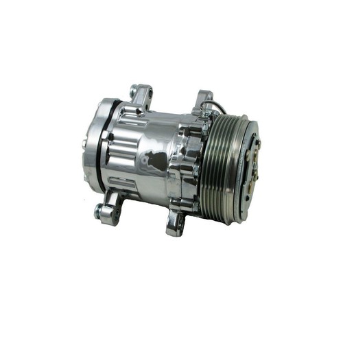 Mini AC A/C Compressor HC5005C Sanden SD-7 Style SD7 air conditioning ...