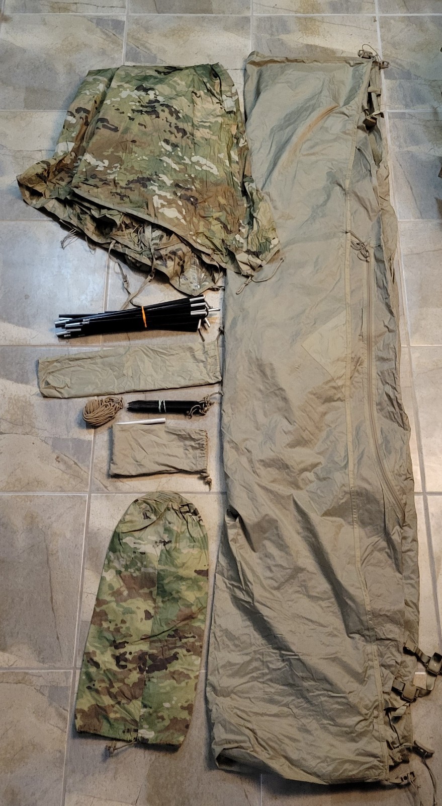 US Army LiteFighter 1 Individual Shelter Tent Multicam OCP | eBay